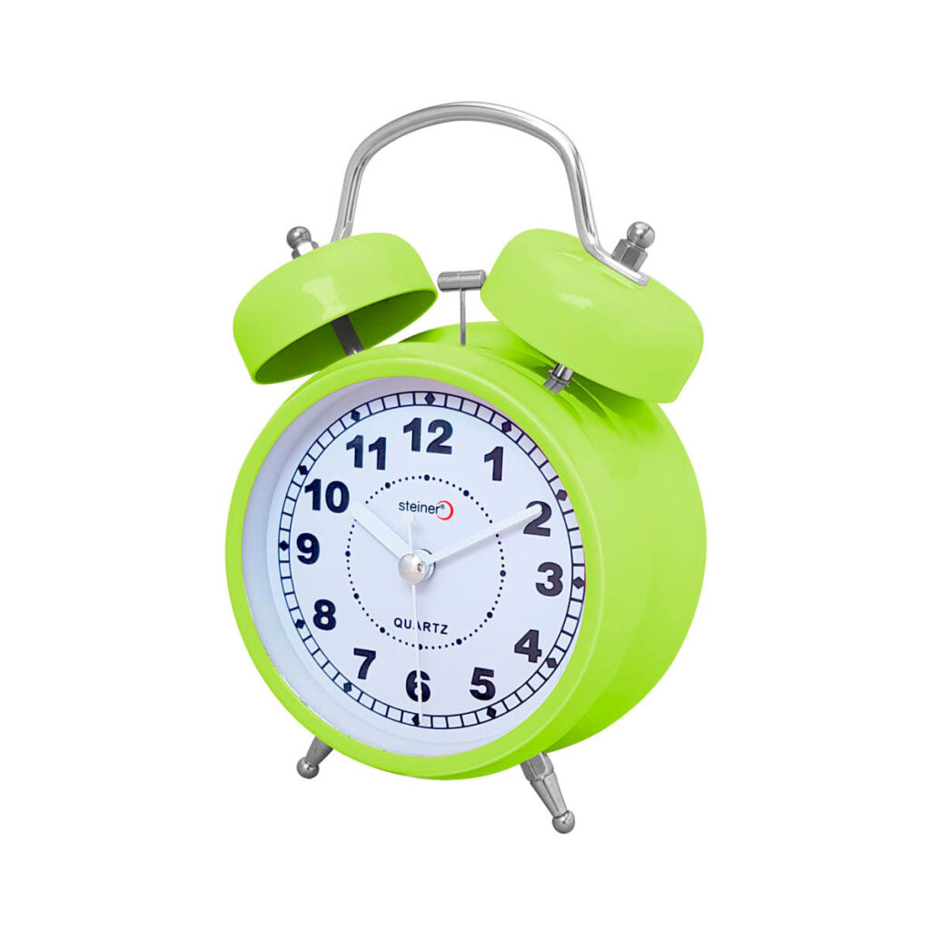 Reloj Despertador | Análogo – TB12002RD – Steiner®